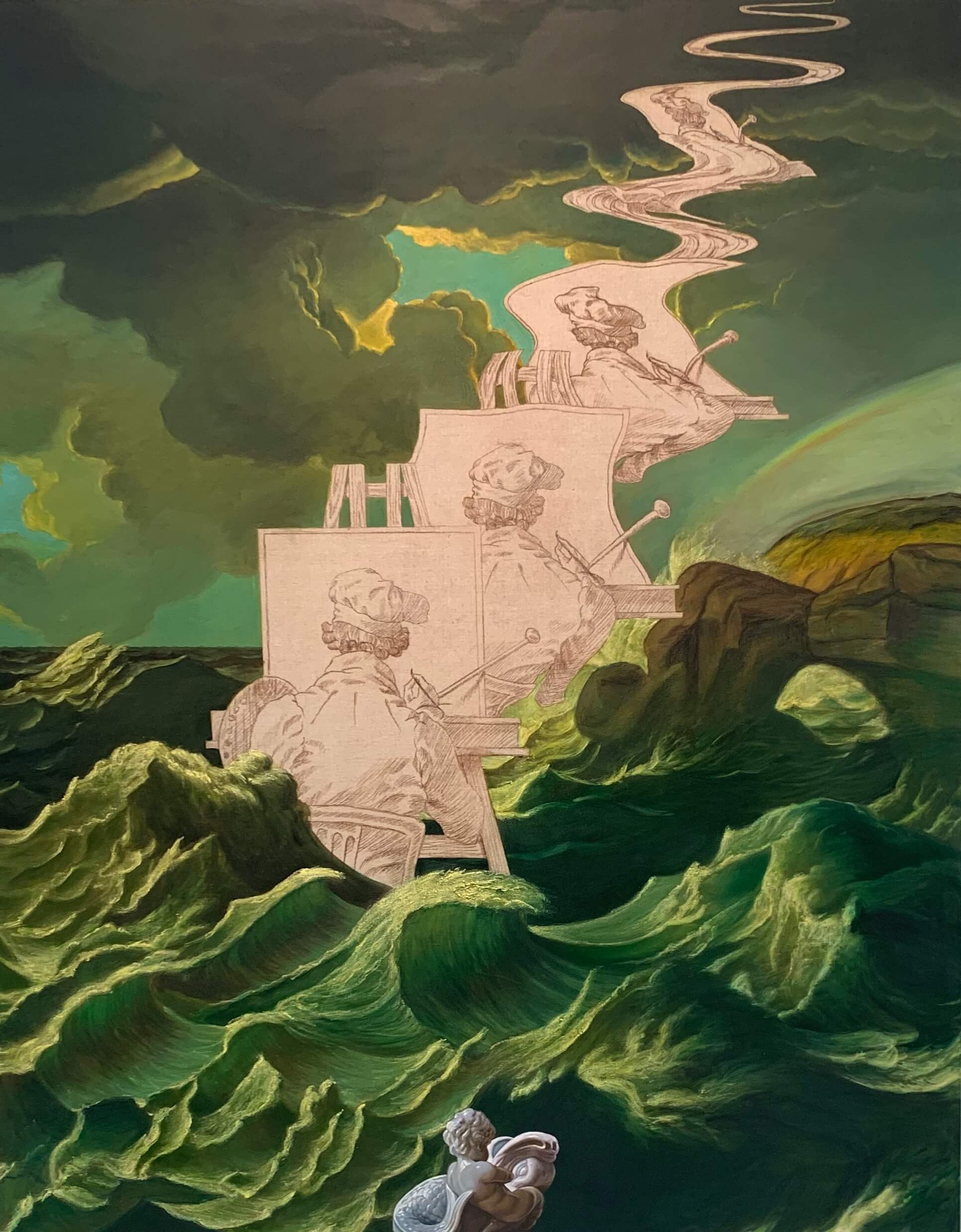 Matthew Hansel at The Hole