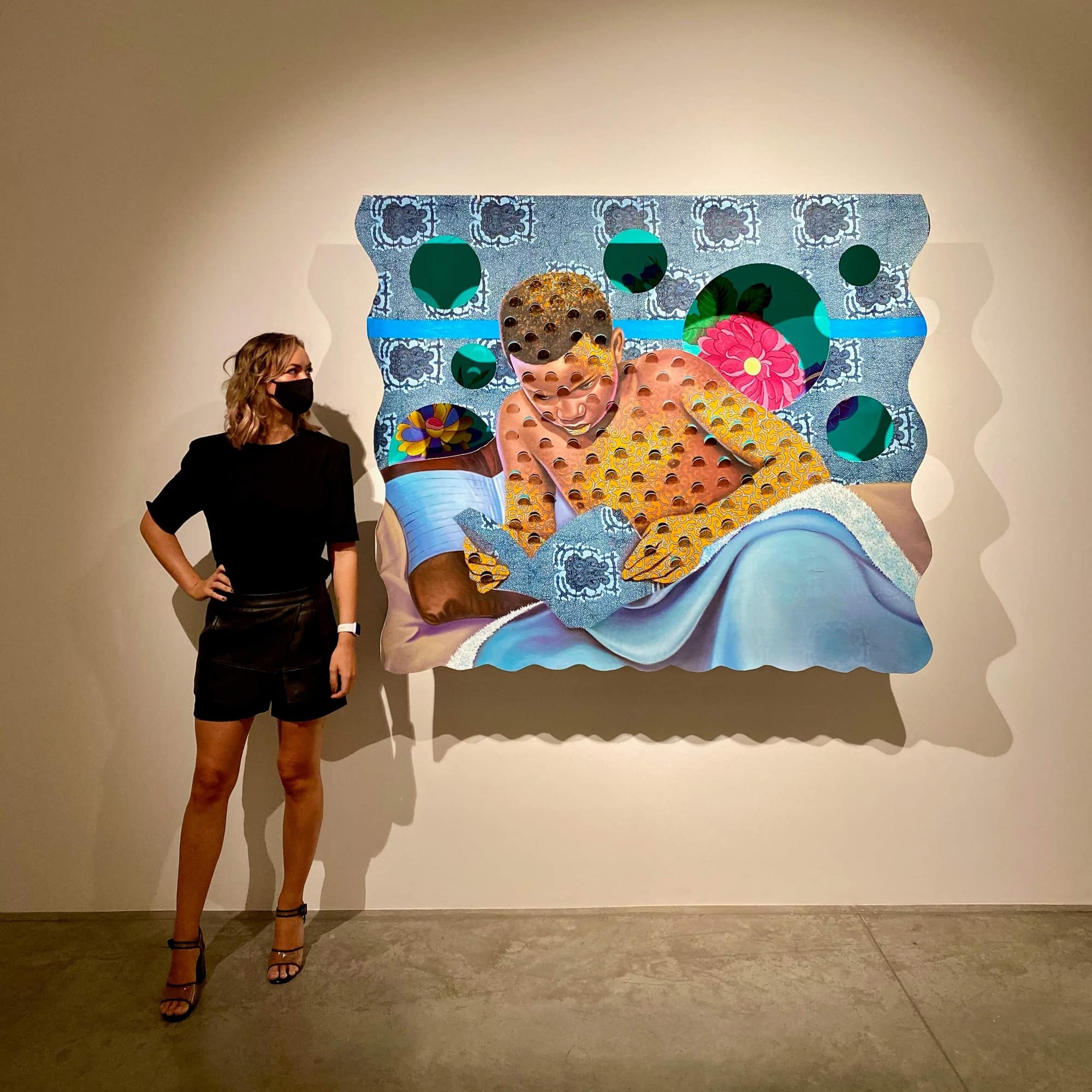 Patrick Quarm at Albertz Benda Gallery