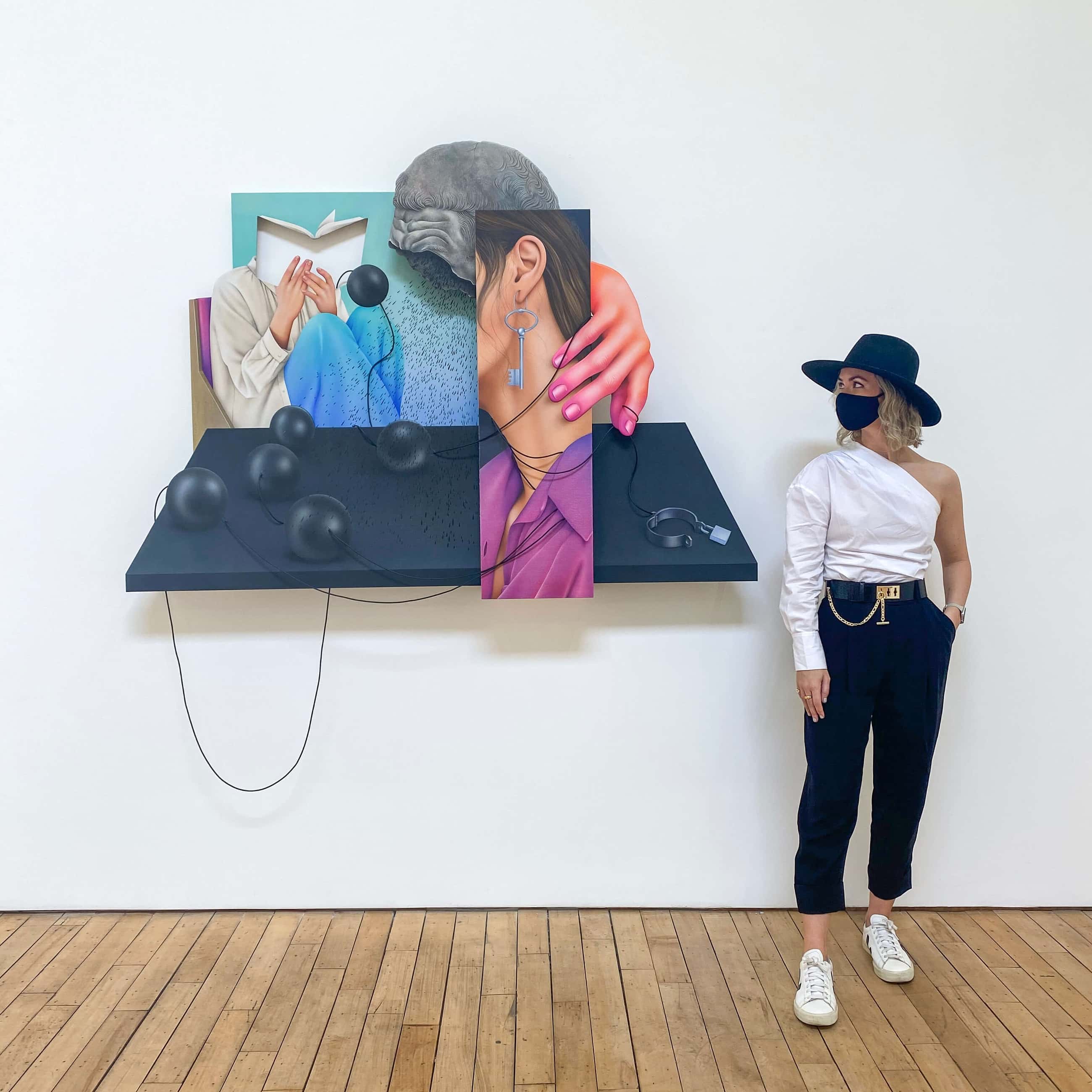 Arghavan Khosravi at Rachel Uffner Gallery