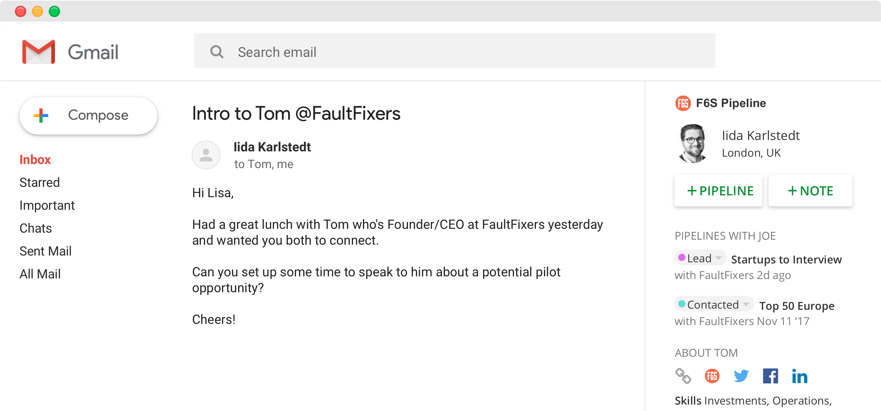 Free deal flow management software | Deal flow CRM - Track deals - F6S ...