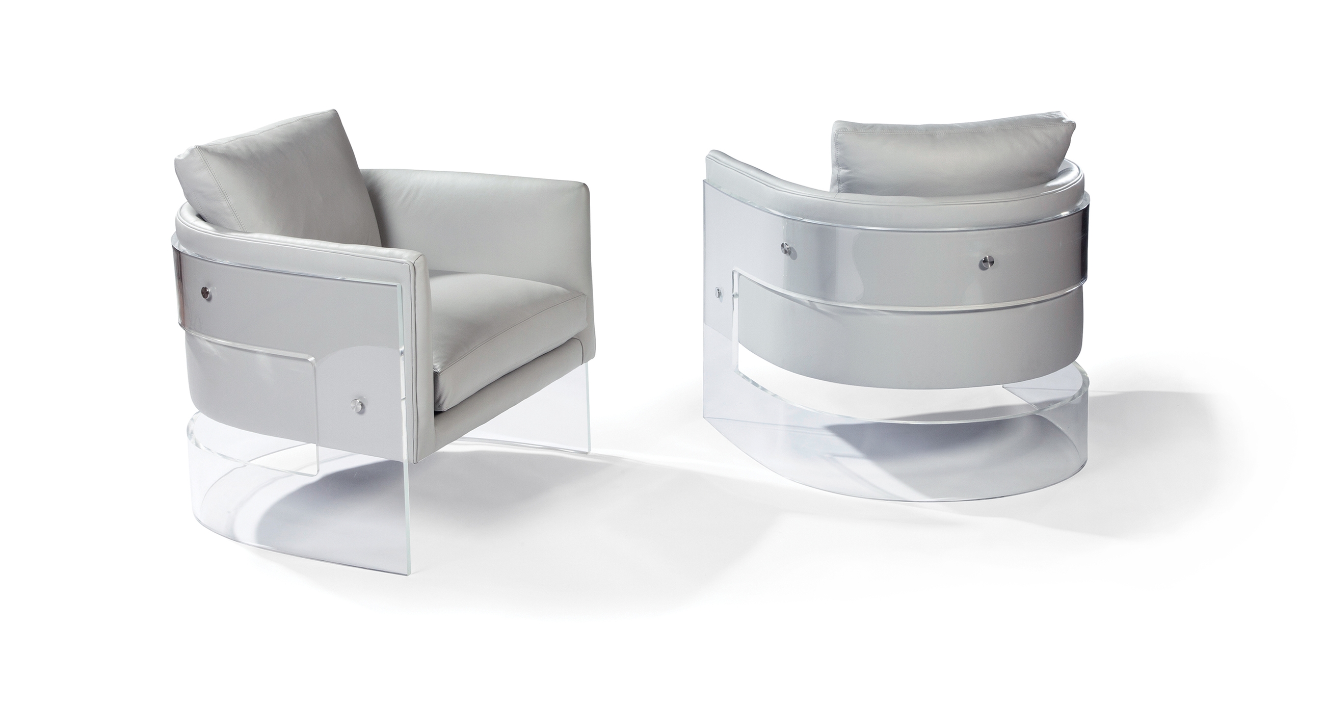 Bond Acrylic Lounge Chair