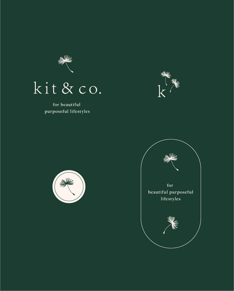 Kit & Co Branding | Caitlin Hottinger Design