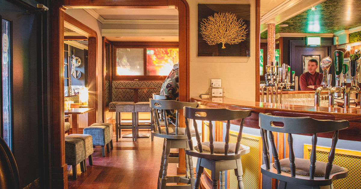 Enjoy our fully licensed bar that always has a warm welcome for ...