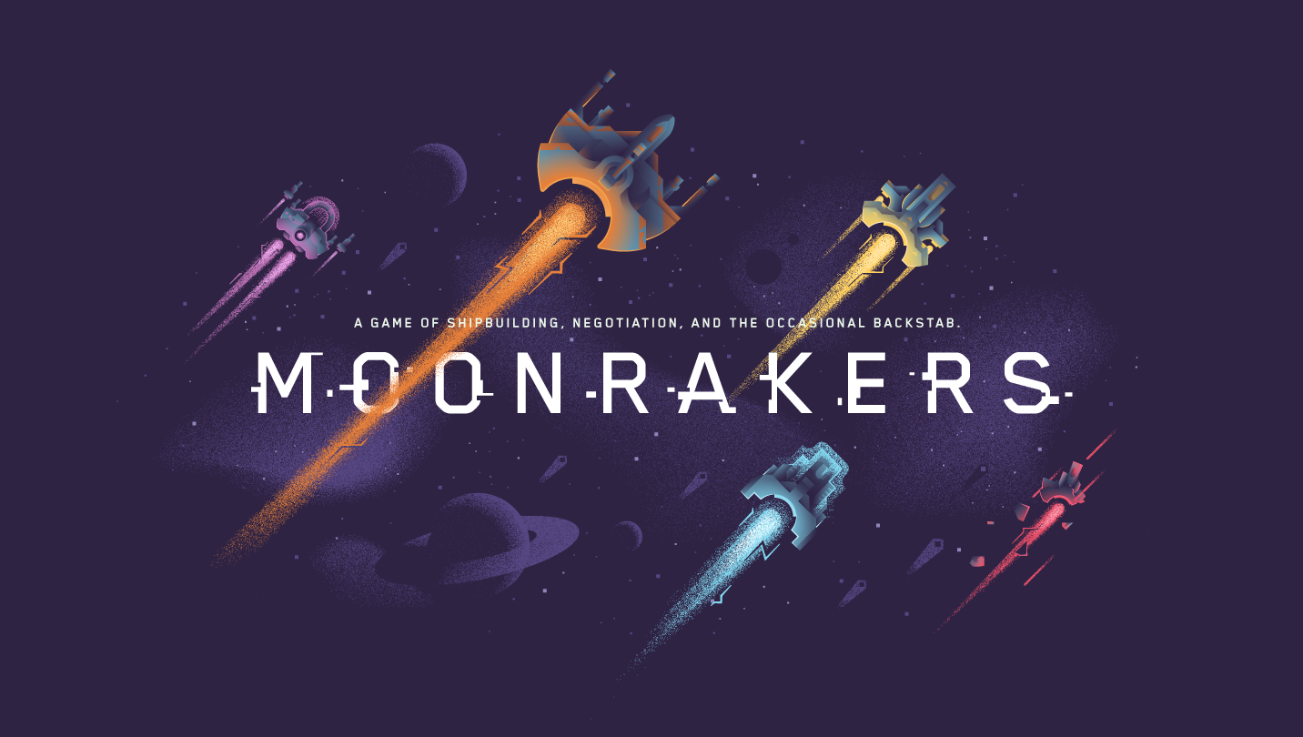 Moonrakers - A deck-building tabletop game