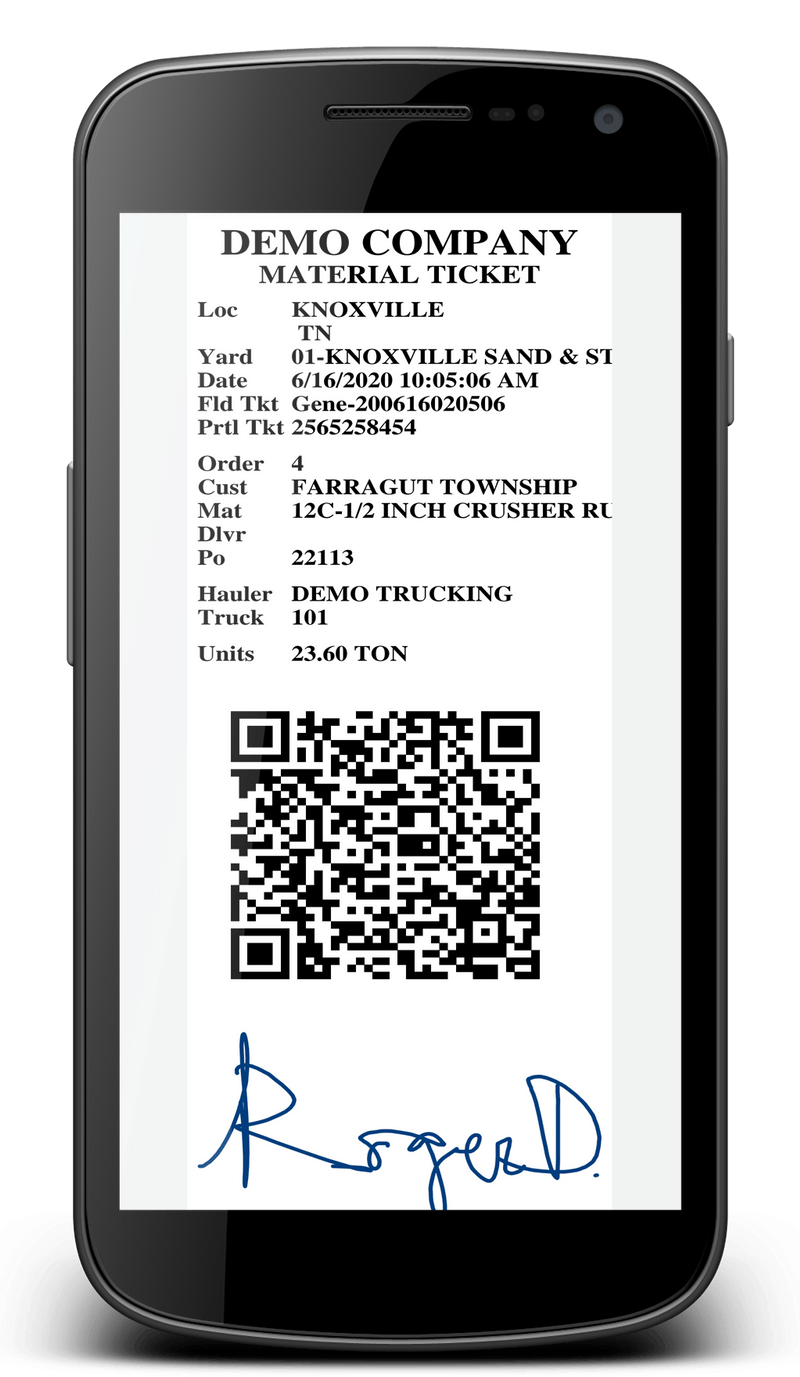 Mobile Ticketing | Fast-Weigh