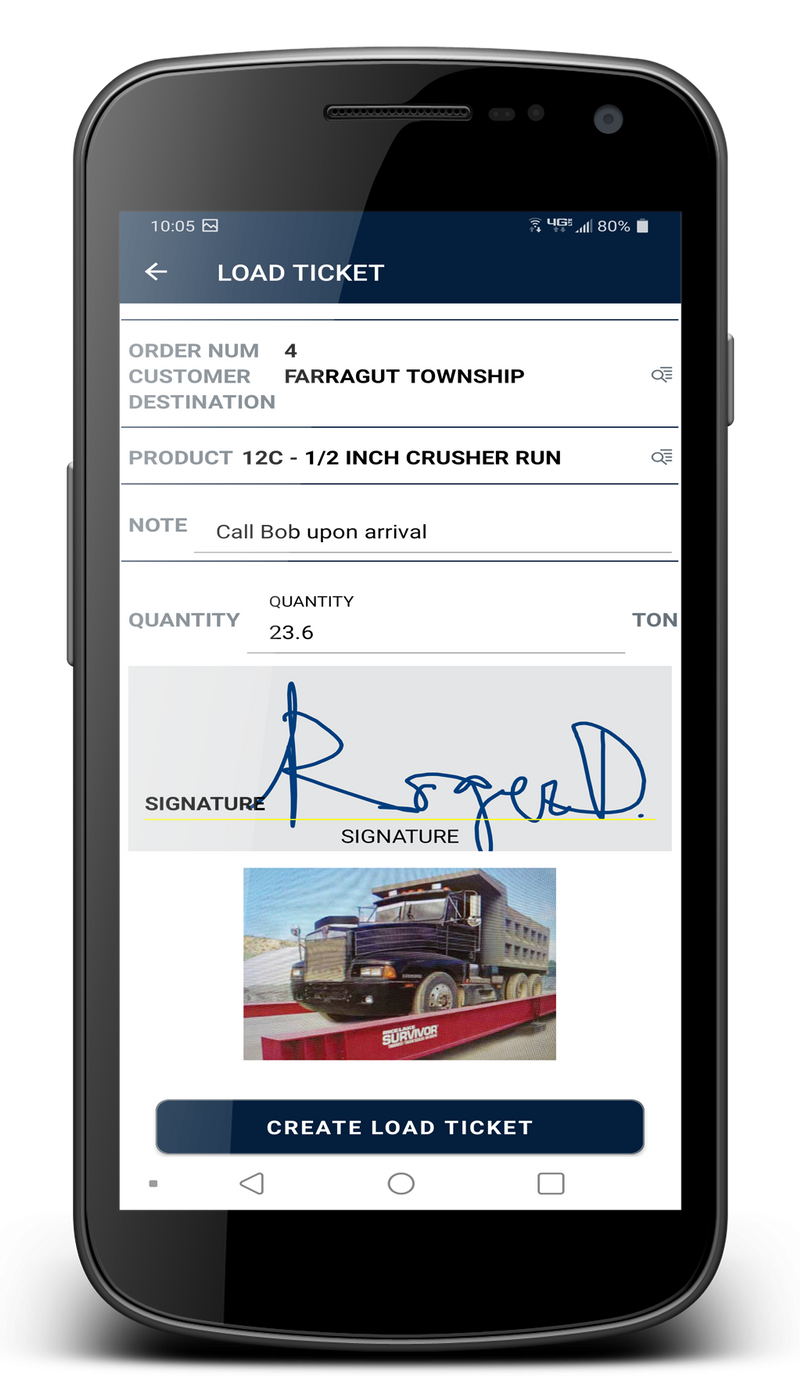 Fast-Weigh for Contractors | Truck Scale Ticketing & Dispatching Software