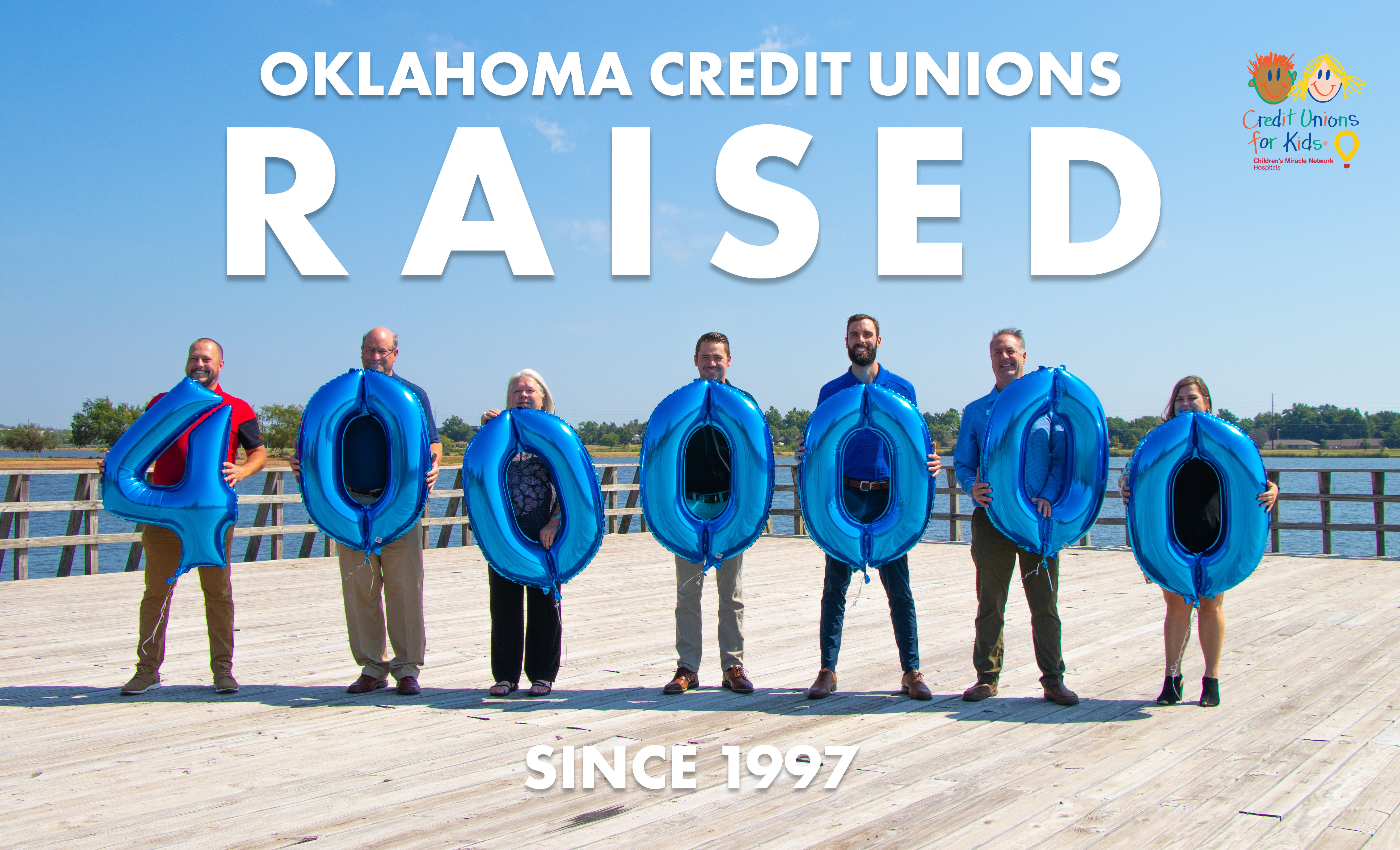 Oklahoma Credit Unions Celebrate raising over $4M for Children's Hospitals