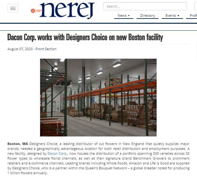 Insight | Dacon Works with Designers Choice on New Boston Facility ...