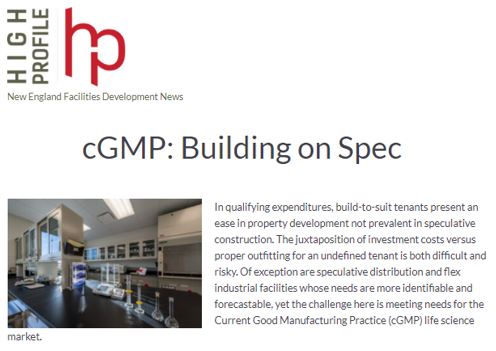 Insight | cGMP: Building on Spec | Dacon Corporation