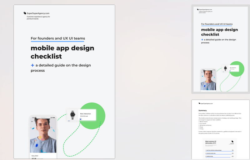 Mobile app design checklist | CX research, design and consulting for ...