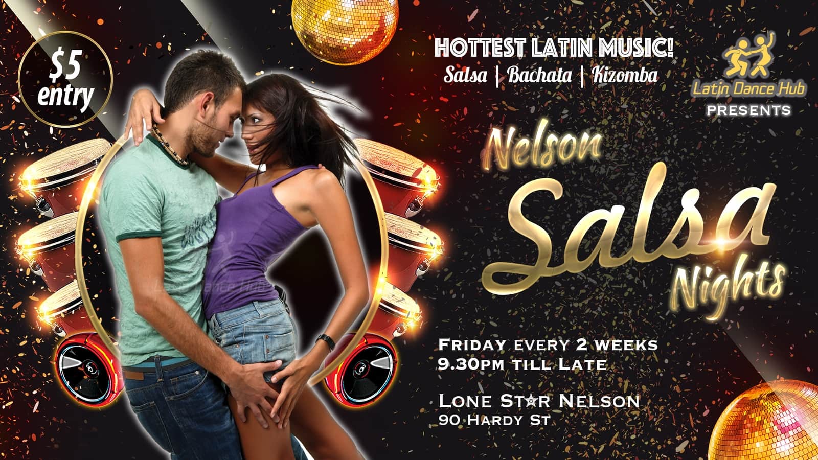 Latin Dance Hub - Nelson Salsa Nights