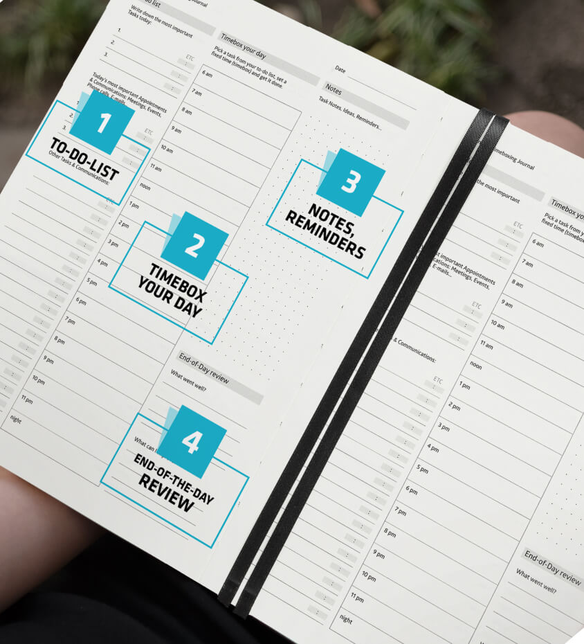 #1 Time Management planner - Action Day®