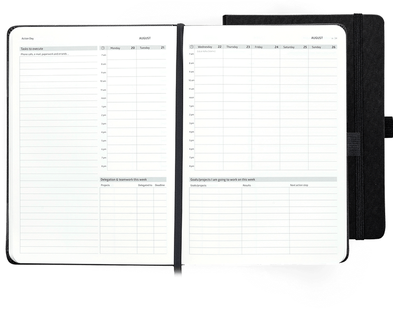 Academic Planners - 2021-2022 JULY-JUNE (12 Months) - Action Day