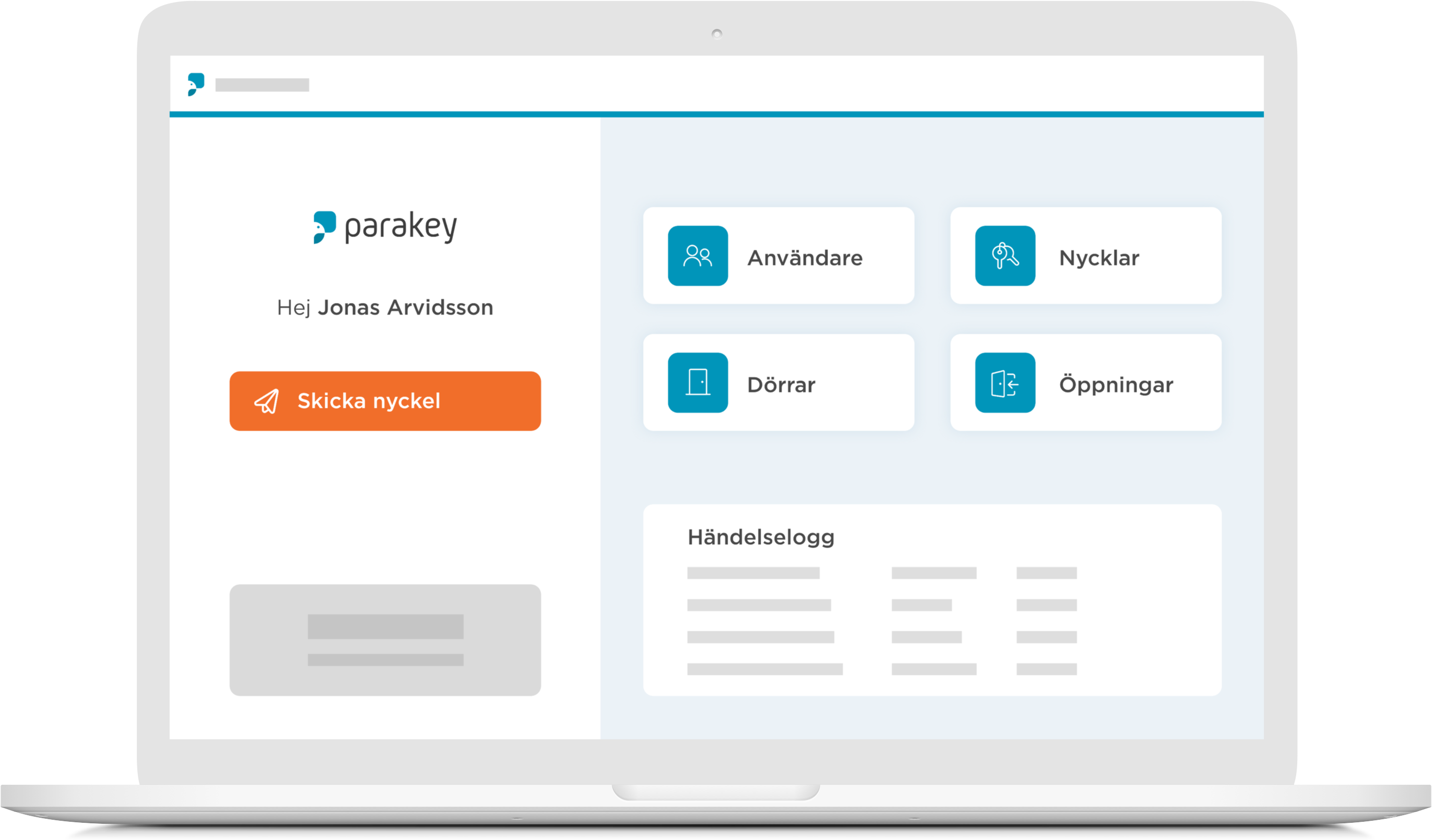 Parakey - Öppna låsta utrymmen med din smartphone
