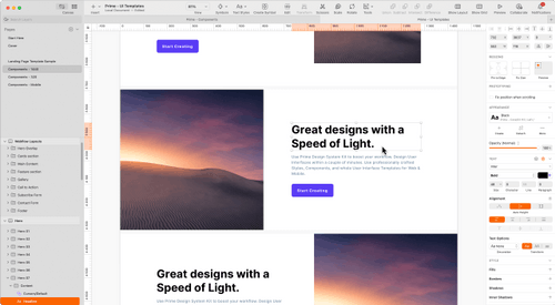 Prime Design System Kit - Your Design Starter Kit