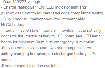 LED Emergency EXIT Light
