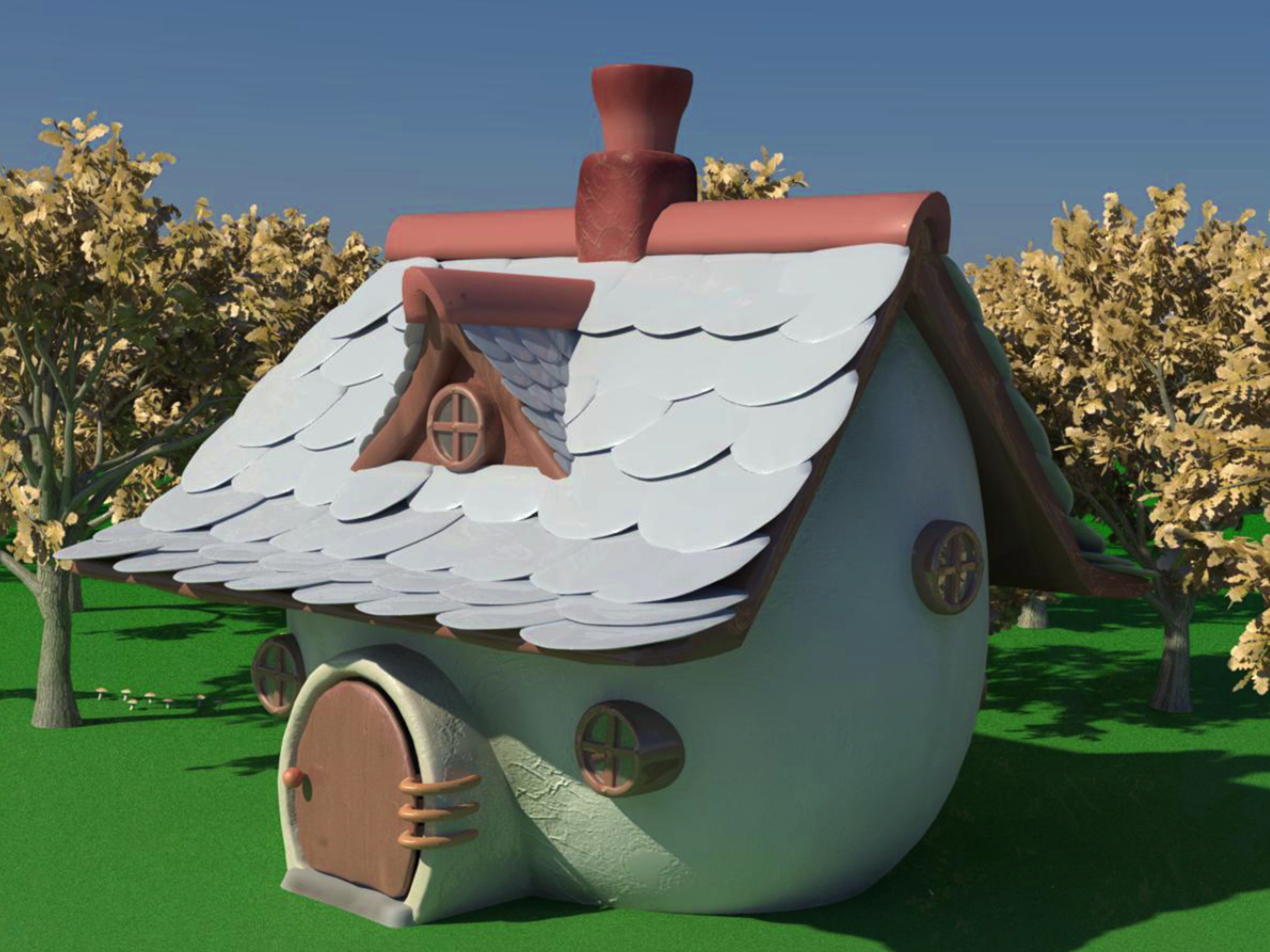 MonkeyBum Animation - Pudding House