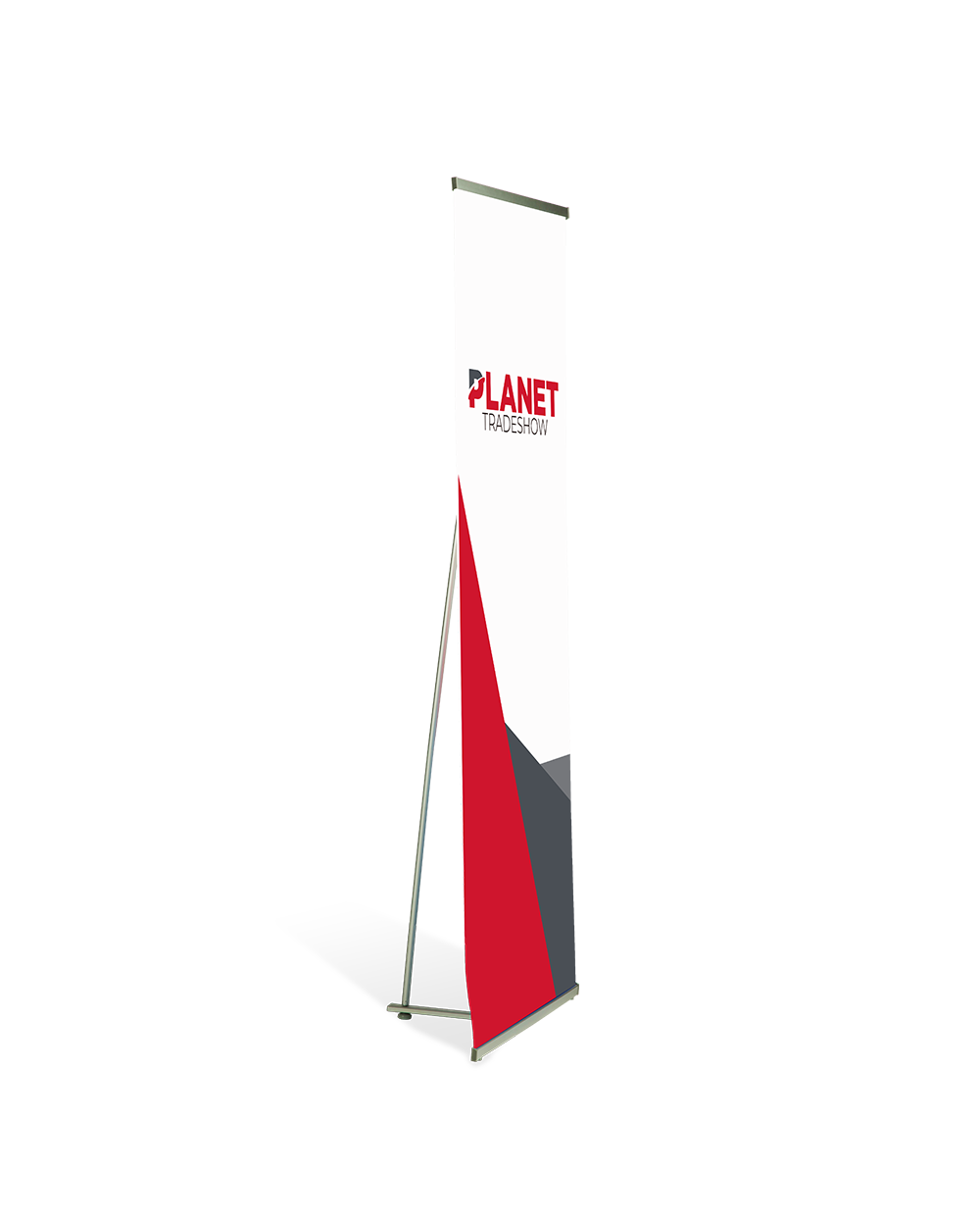 L Banner Stands - L Shaped Banner Stands | Planet Tradeshow