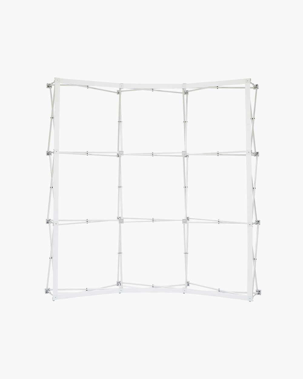 8ft Curve Fabric Pop Up