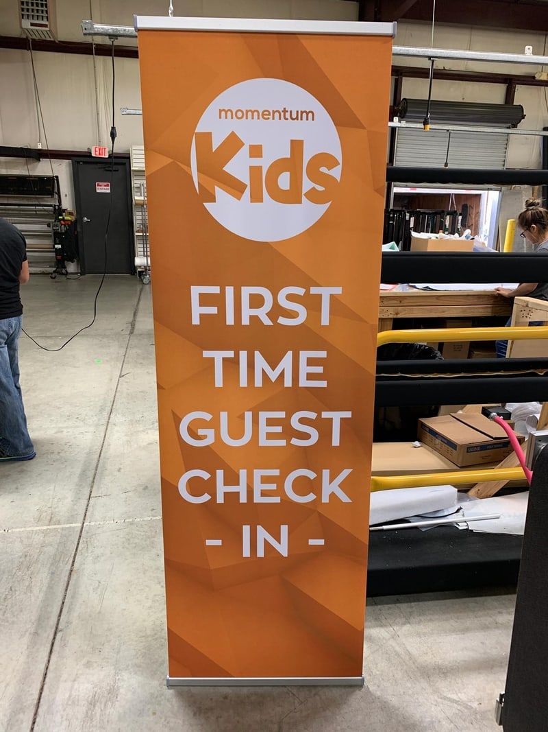 L Banner Stands - L Shaped Banner Stands | Planet Tradeshow