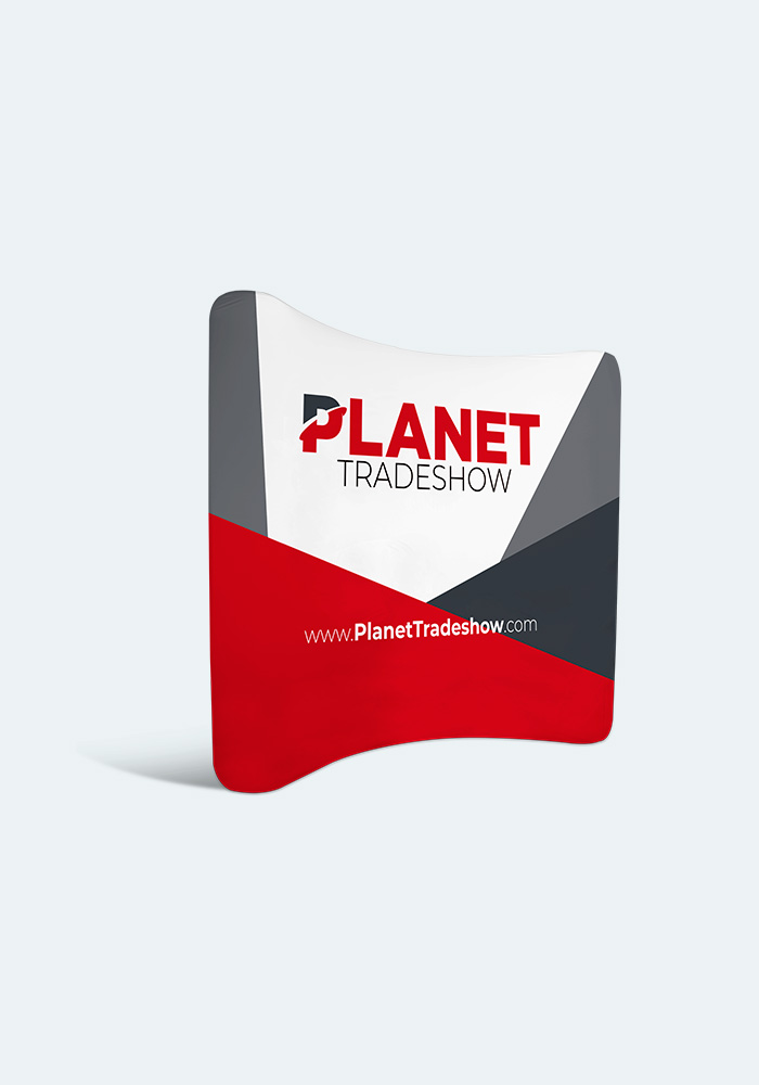 Pillowcase Style Tension Fabric Displays | Planet Tradeshow