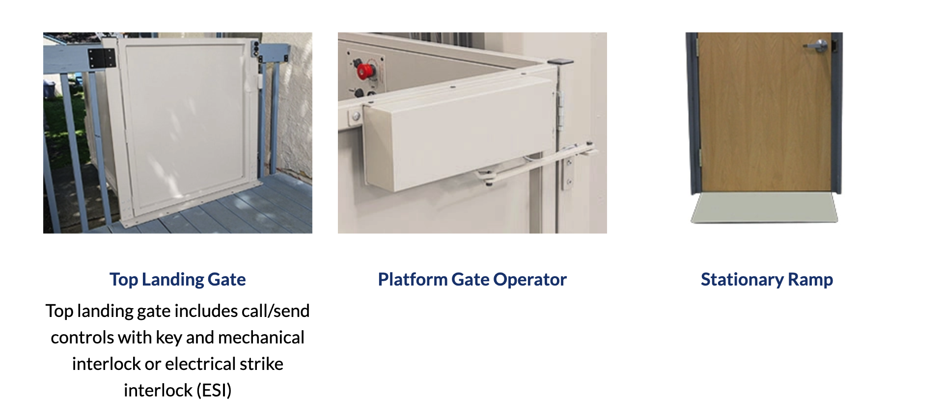 Bruno VPL-3100/VPL-3000B Vertical Platform Lift