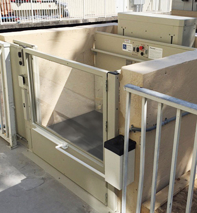 Bruno VPL-3300B Commercial Shaftway-Hoistway Wheelchair Lift | Access ...