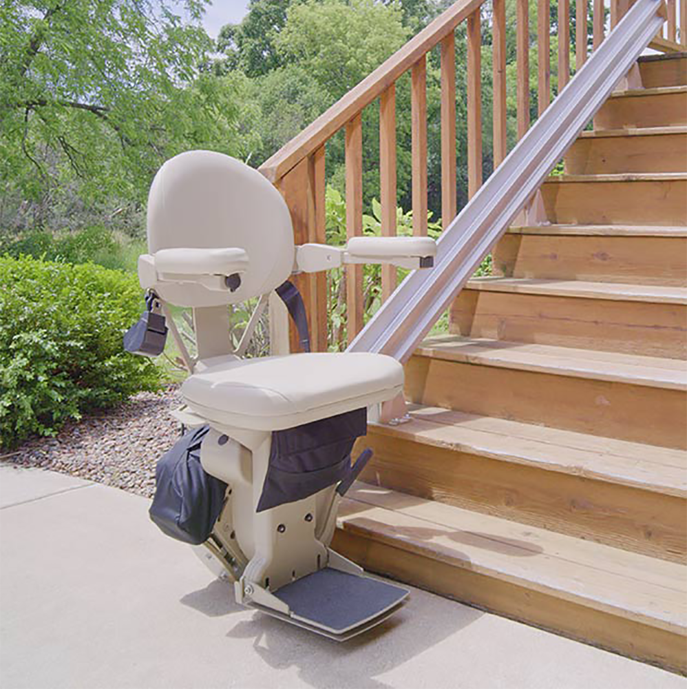 Bruno Elite Outdoor SRE-2010E Stairlift | Access Solutions, Inc.