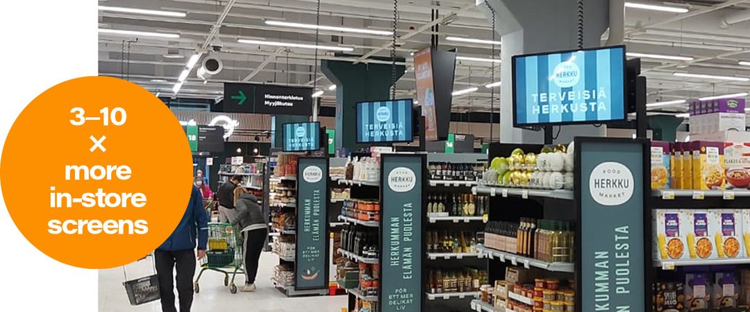 In-Store Retail Media for Digital Signage