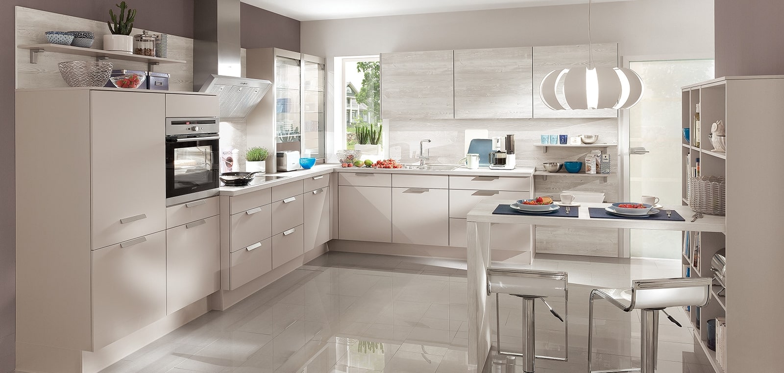 Nobilia Laser 415 Kitchen | German Kitchen Specialist