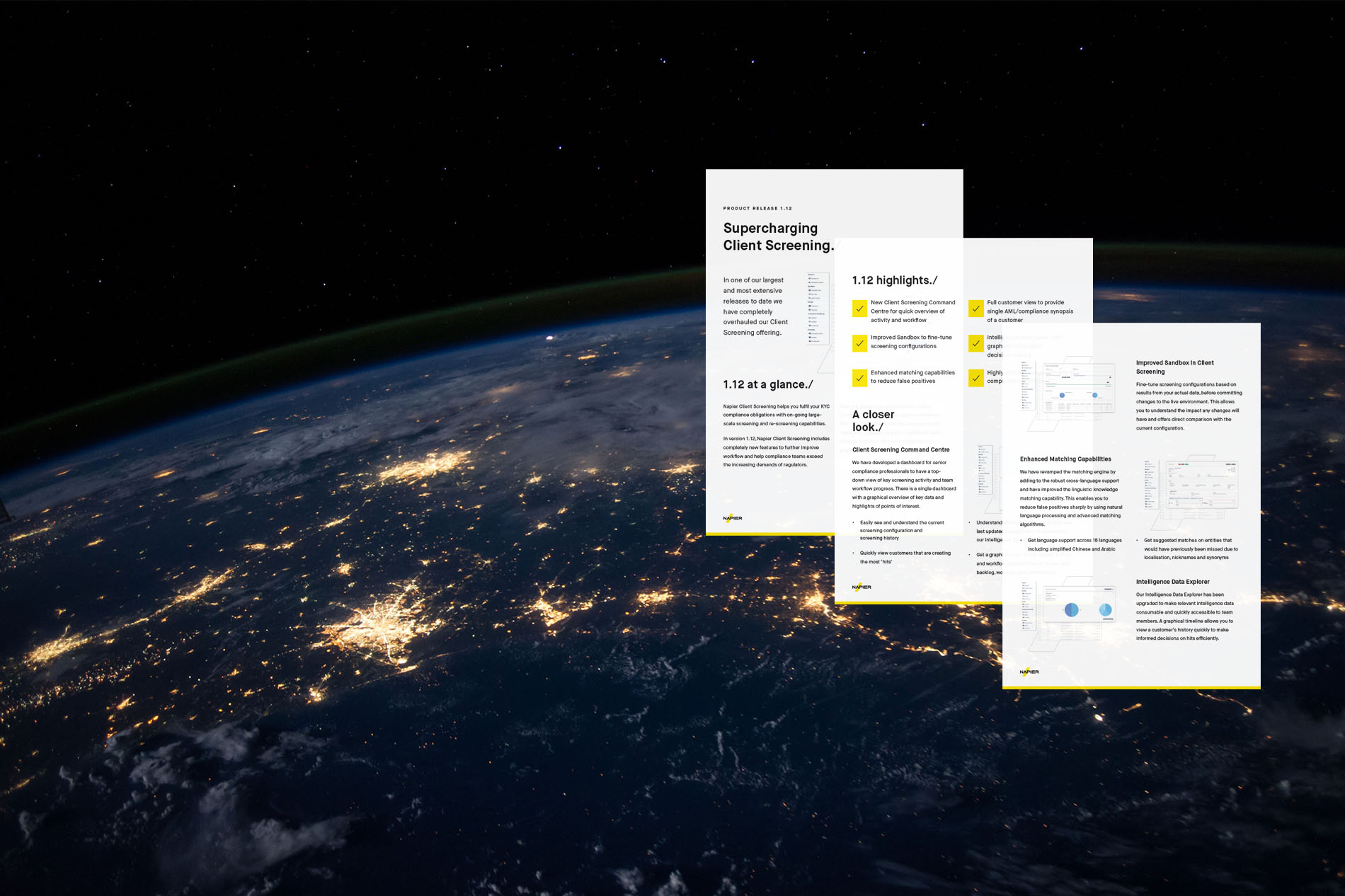 Napier's award-winning technology gets even better with the 1.12 update.