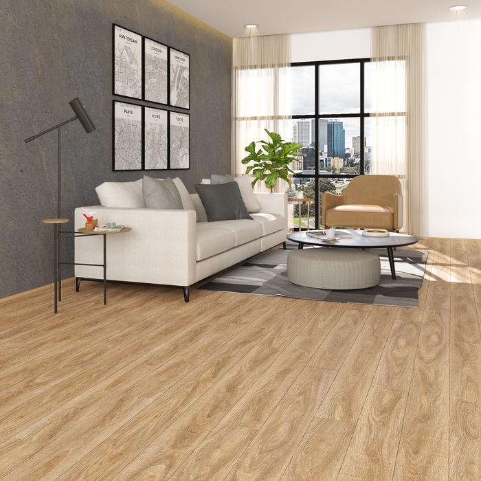 Luxflor 12mm Embossed Laminate - Natural Oak