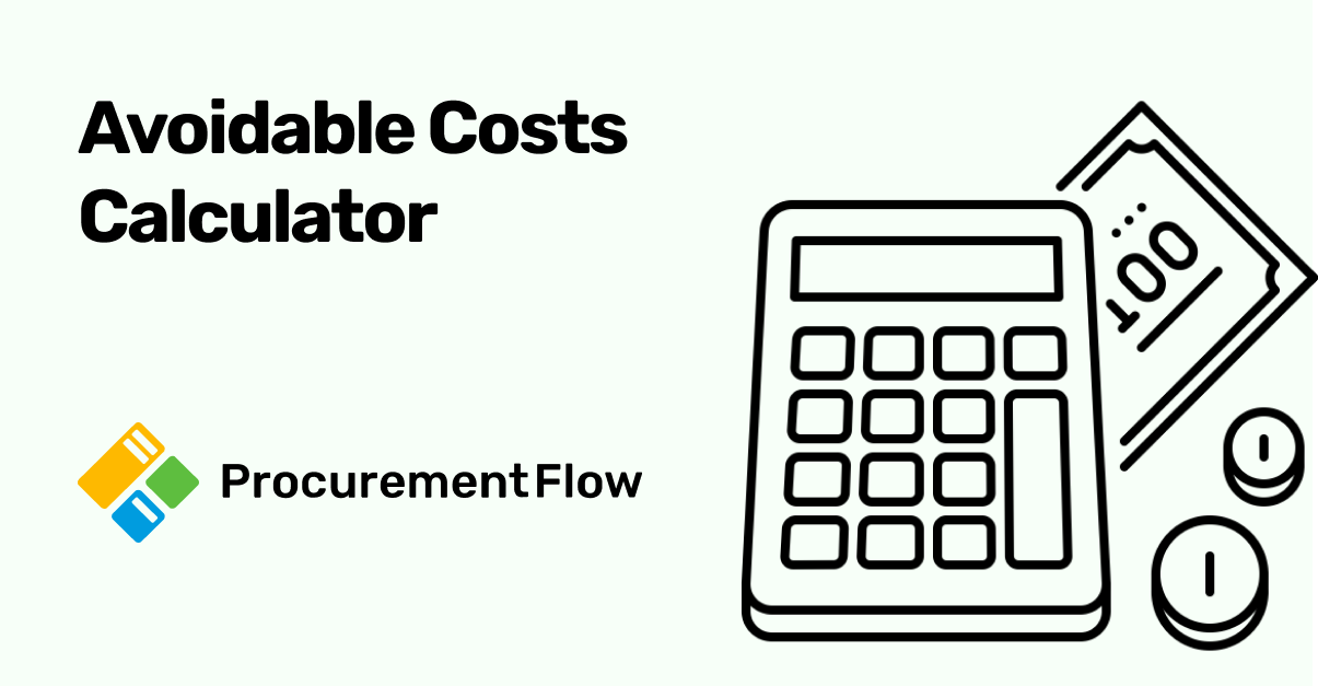 Avoidable costs calculator (Discretionary costs)