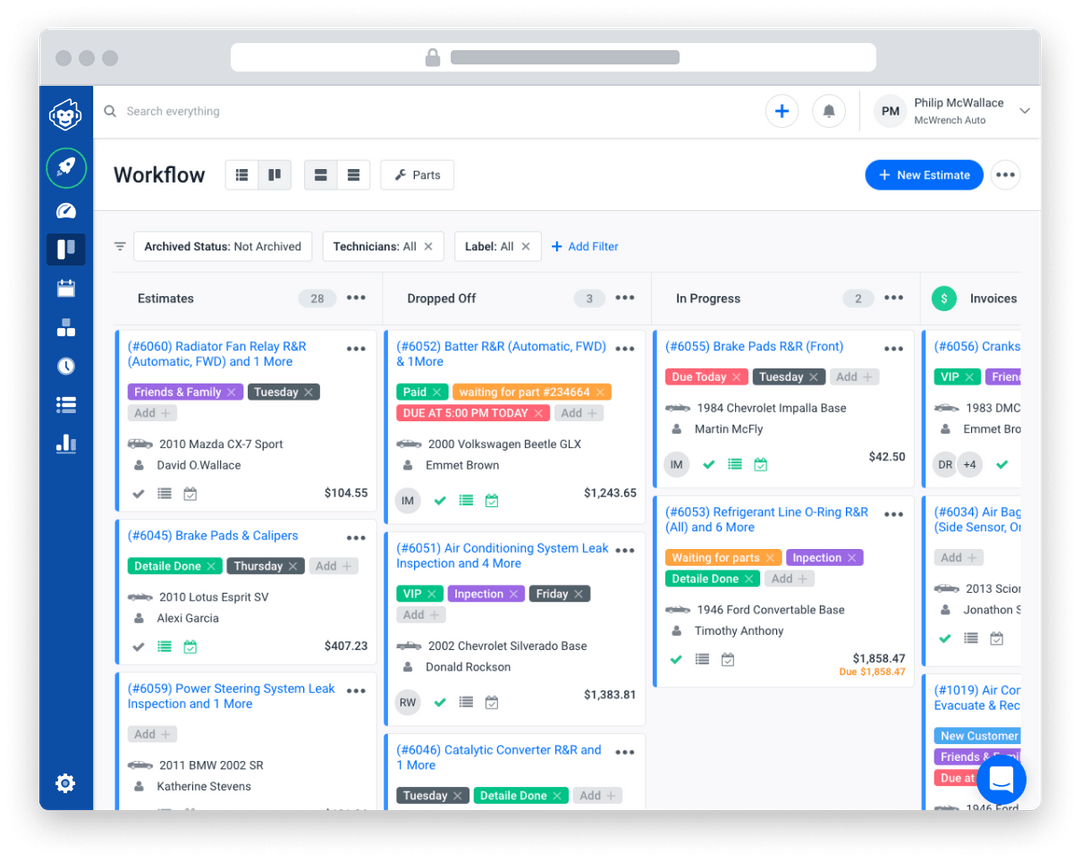 Shopmonkey | Auto Repair Shop Management Software