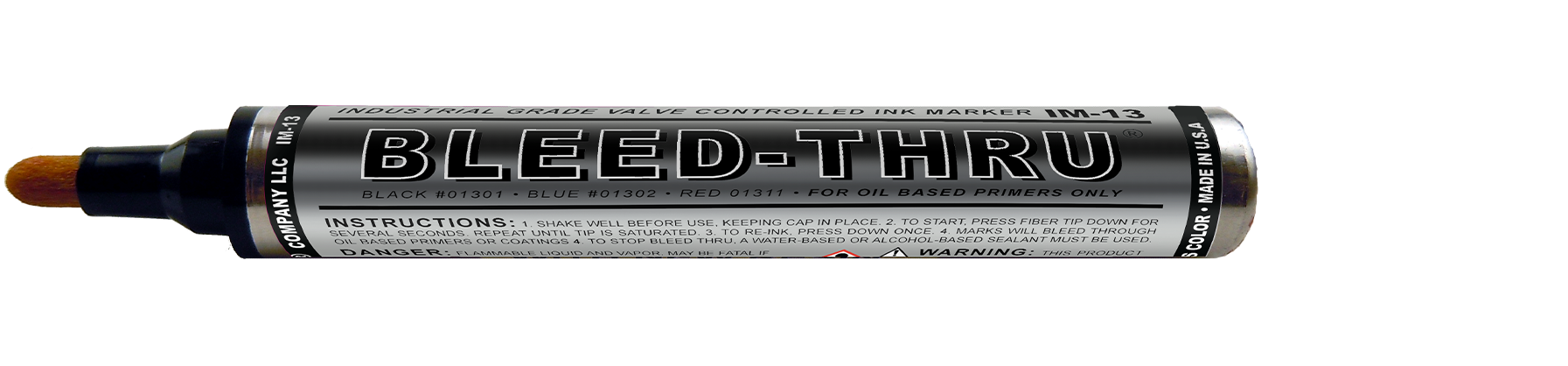 Bleed-Thru Markers • Made in U.S.A. • Arro-Mark® Company L.L.C.