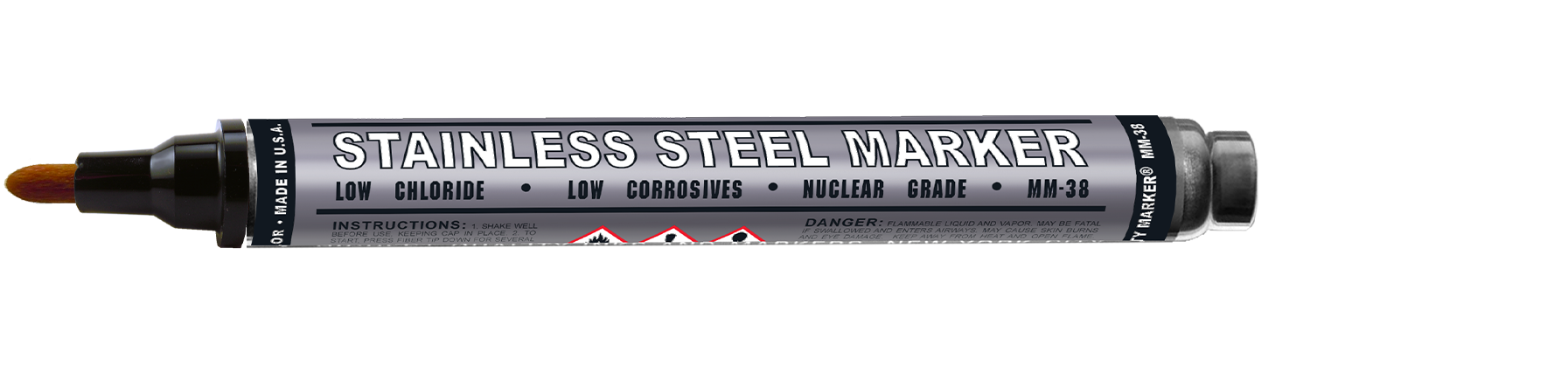 Stainless Steel Marker • Made in U.S.A. • Arro-Mark® Company L.L.C.