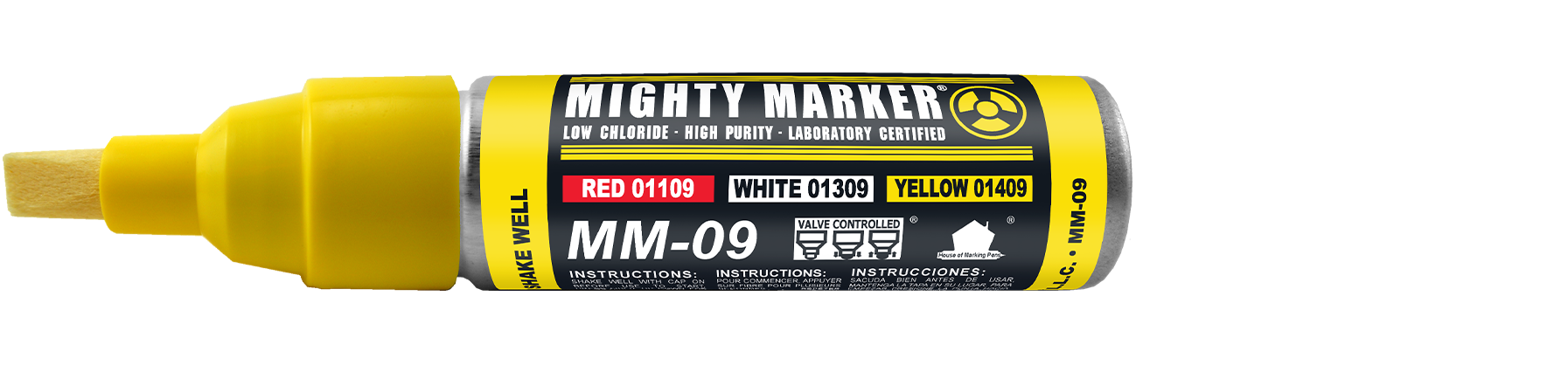 Mighty Marker High Purity • Made in U.S.A. • Arro-Mark® Company L.L.C.