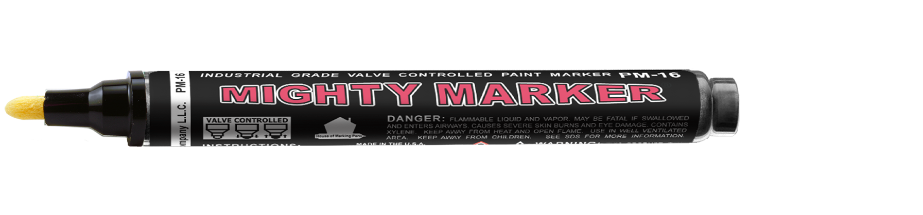 Mighty Marker • Made in U.S.A. • Arro-Mark® Company L.L.C.