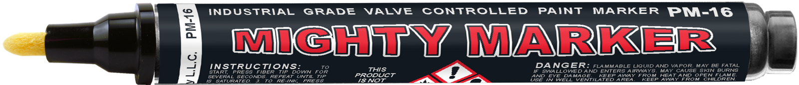 Mighty Marker Industrial Grade Permanent Paint Marker PM-16 • Arro-Mark ...