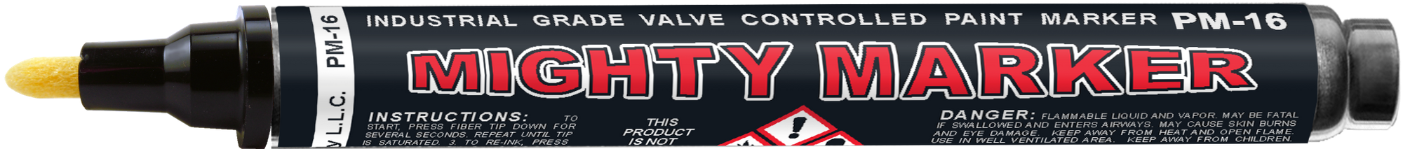 Mighty Marker Industrial Grade Permanent Paint Marker PM-16 • Arro-Mark ...