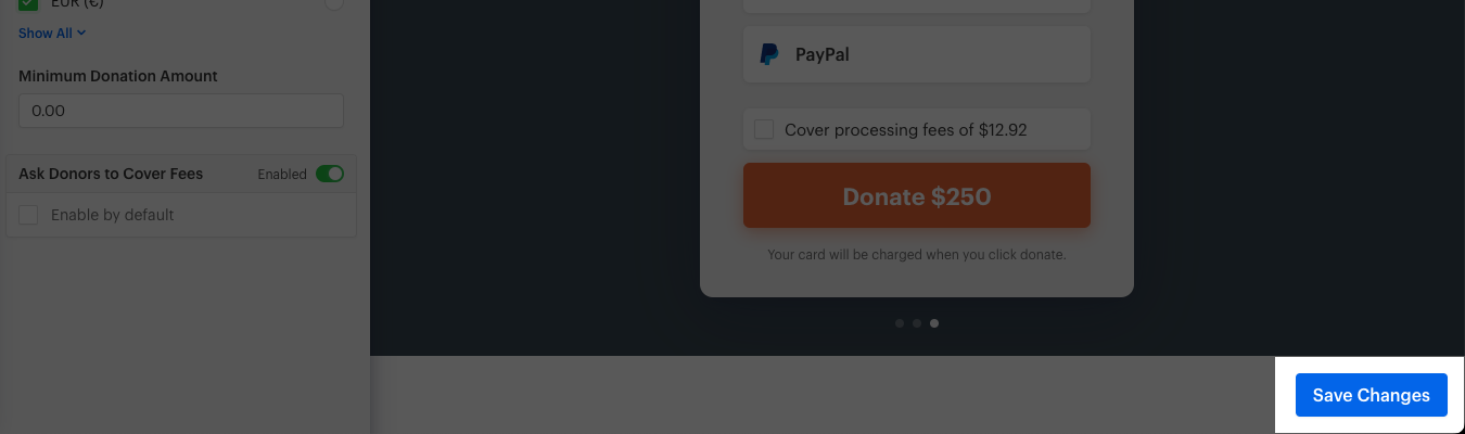 Donation Form Payment - GiveForms