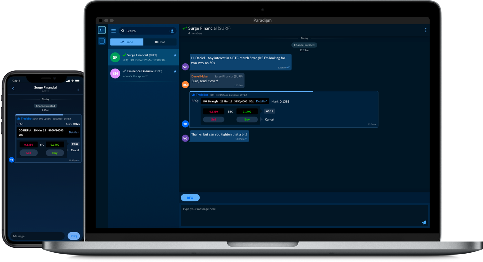 Paradigm - Institutional Messaging + Automated Workflows