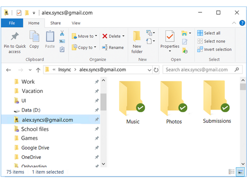 Sync Google Drive, OneDrive, and Dropbox on Windows
