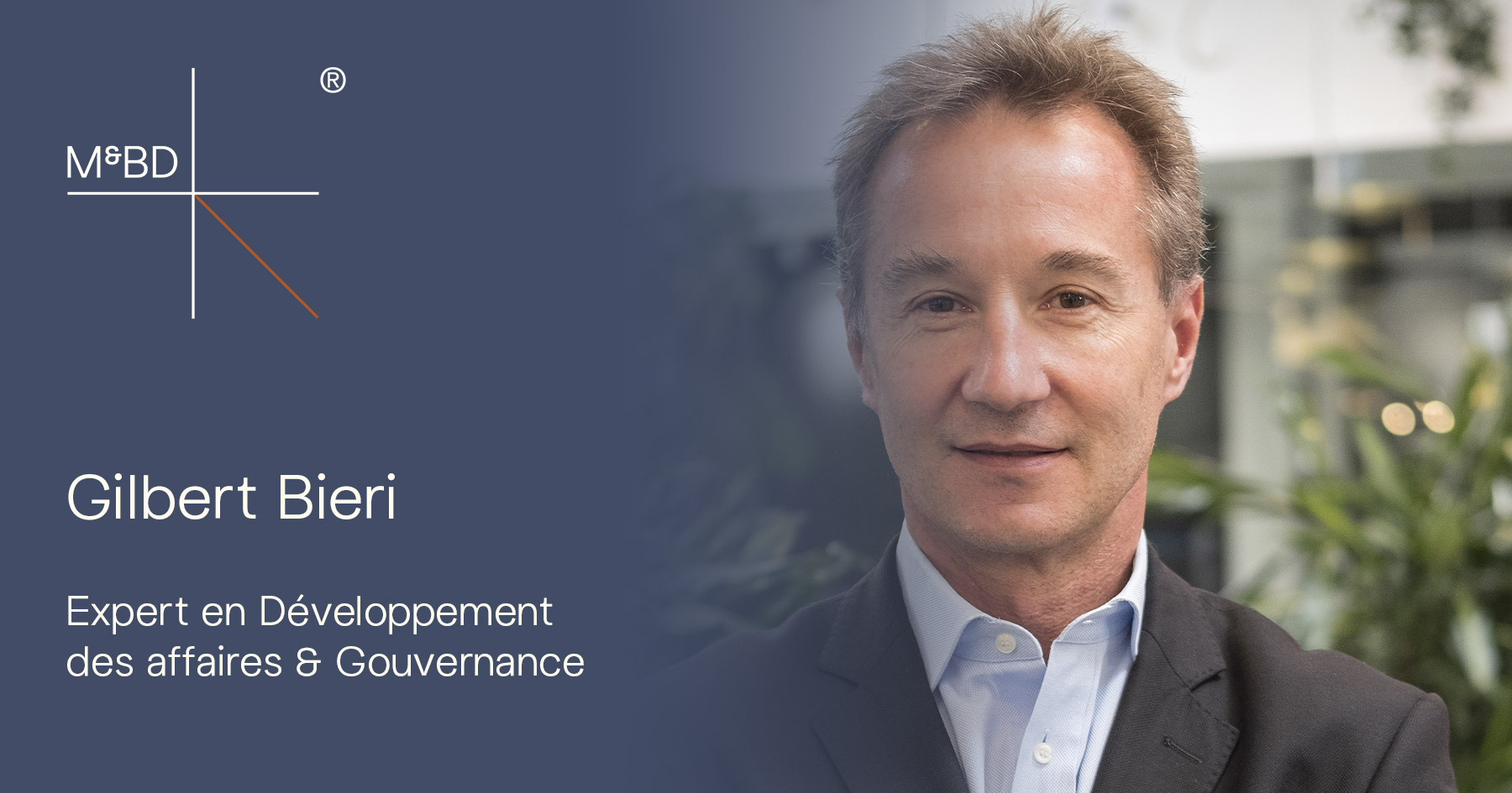 Gilbert Bieri | Expert Partner chez M&BD