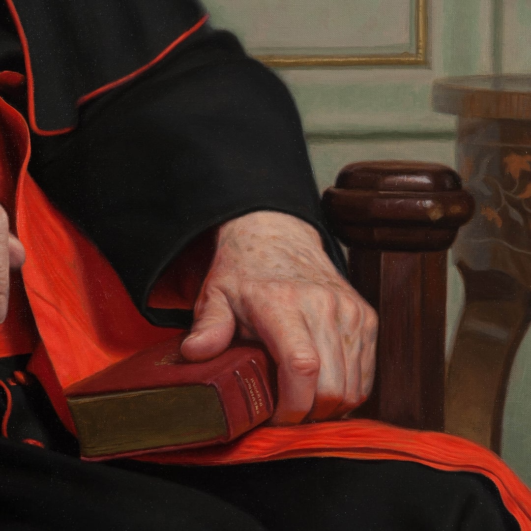 Oil Portrait Painting of Clergy