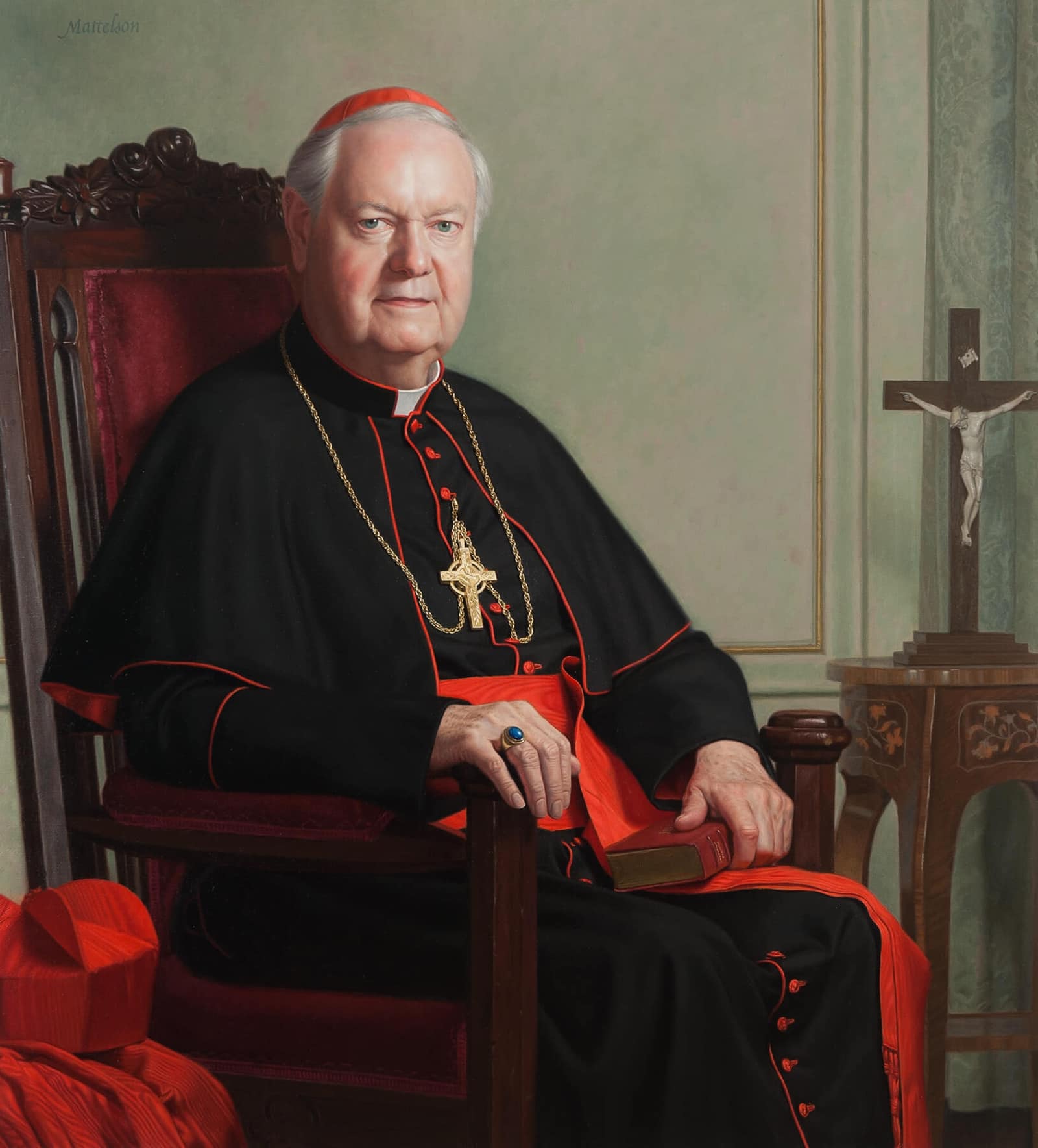 Oil Portrait Painting of Clergy