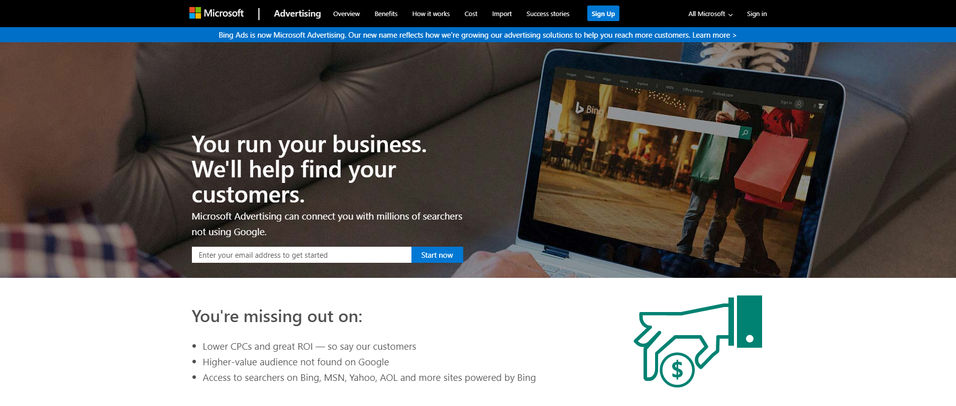Out with Bing Ads, in with Microsoft Advertising