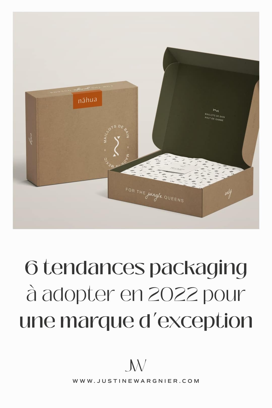 6 tendances packaging à adopter en 2022 pour une marque d'exception | Justine Wargnier Design Studio
