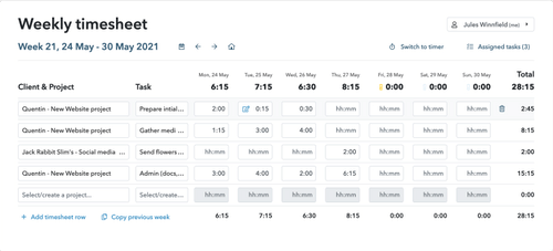 Free Online Timesheet App | My Hours