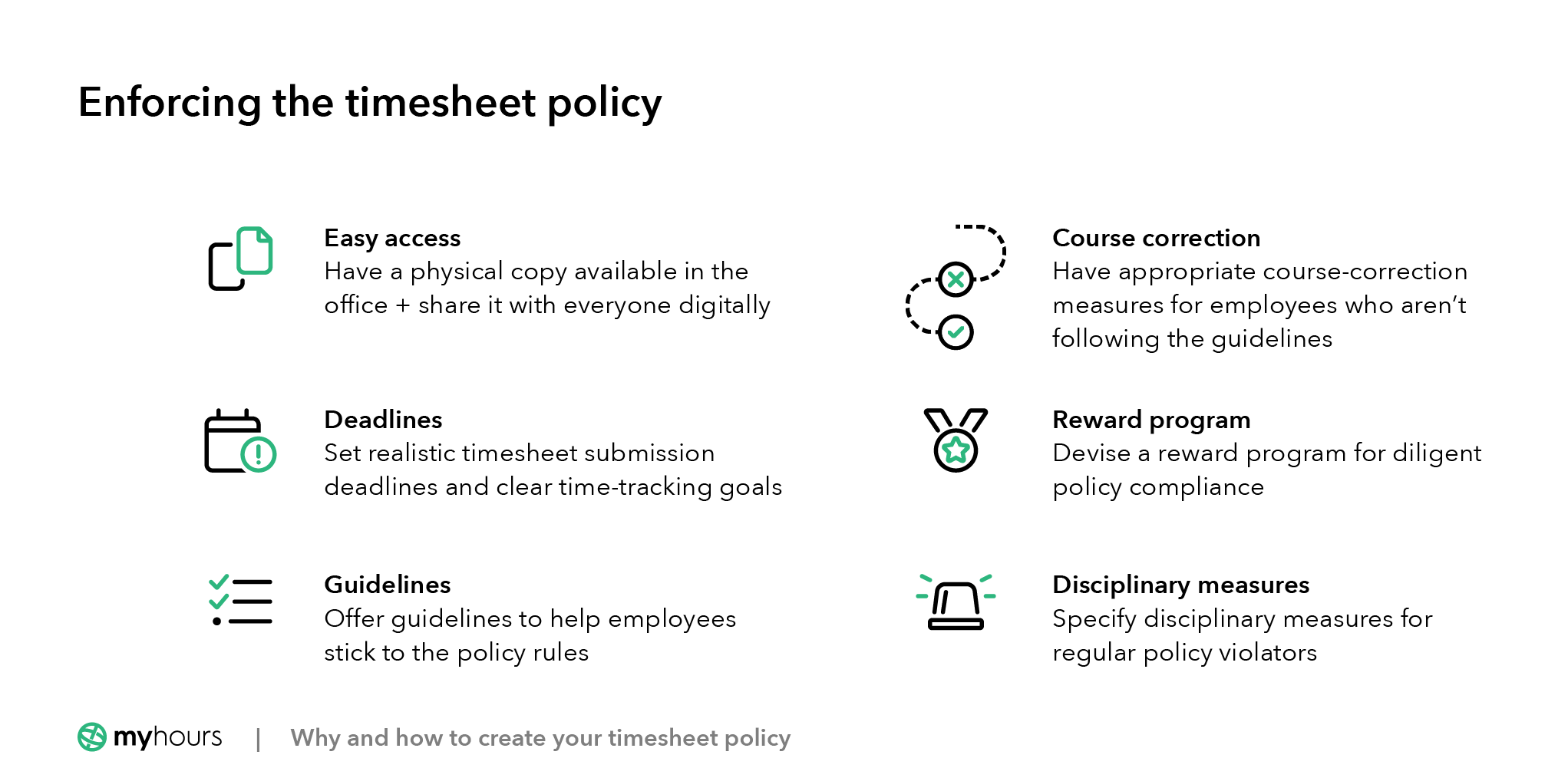 Why and How to Create Your Timesheet Policy - My Hours